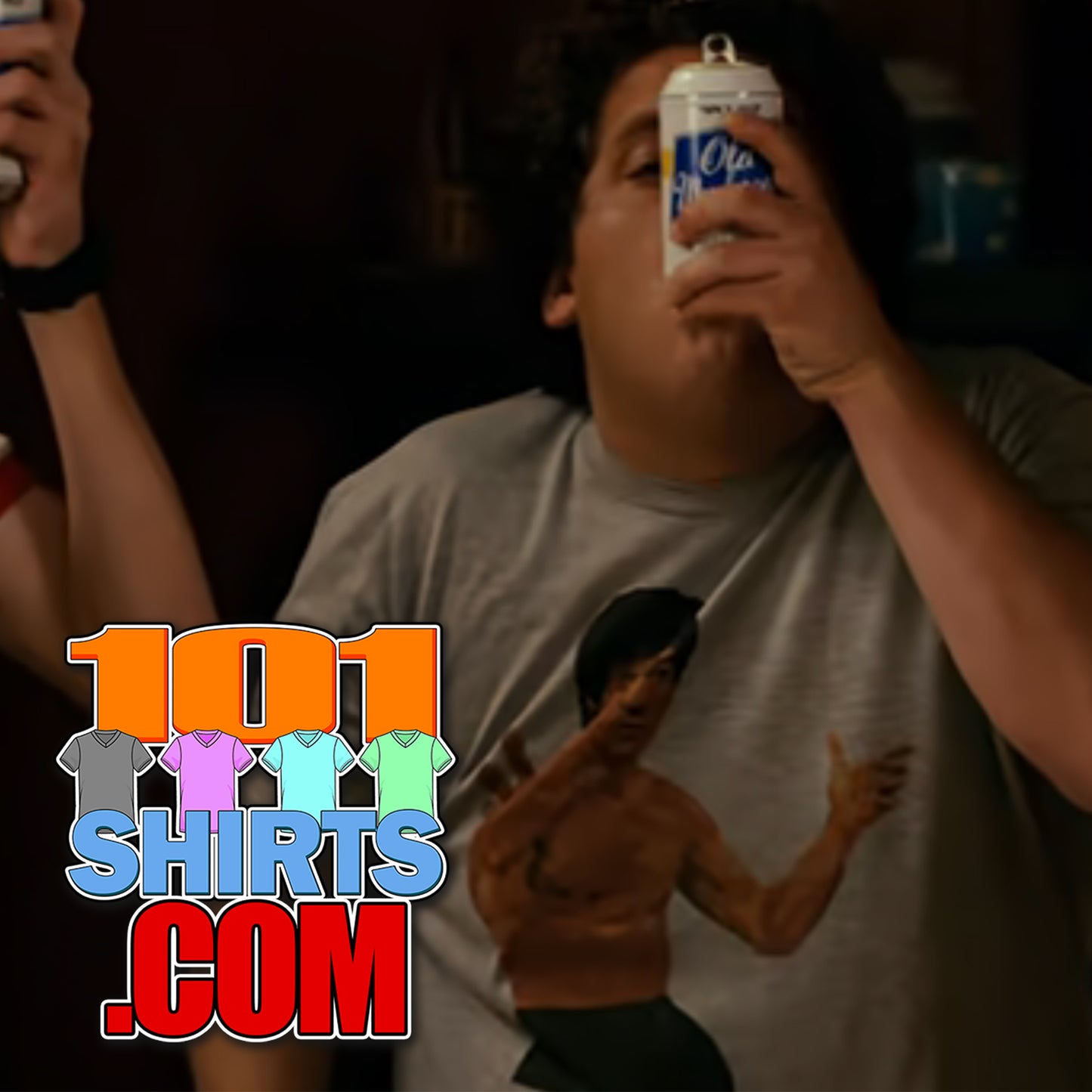 Superbad Movie Jonah Hill Bruce Lee Portrait T-Shirt – 101SHIRTS