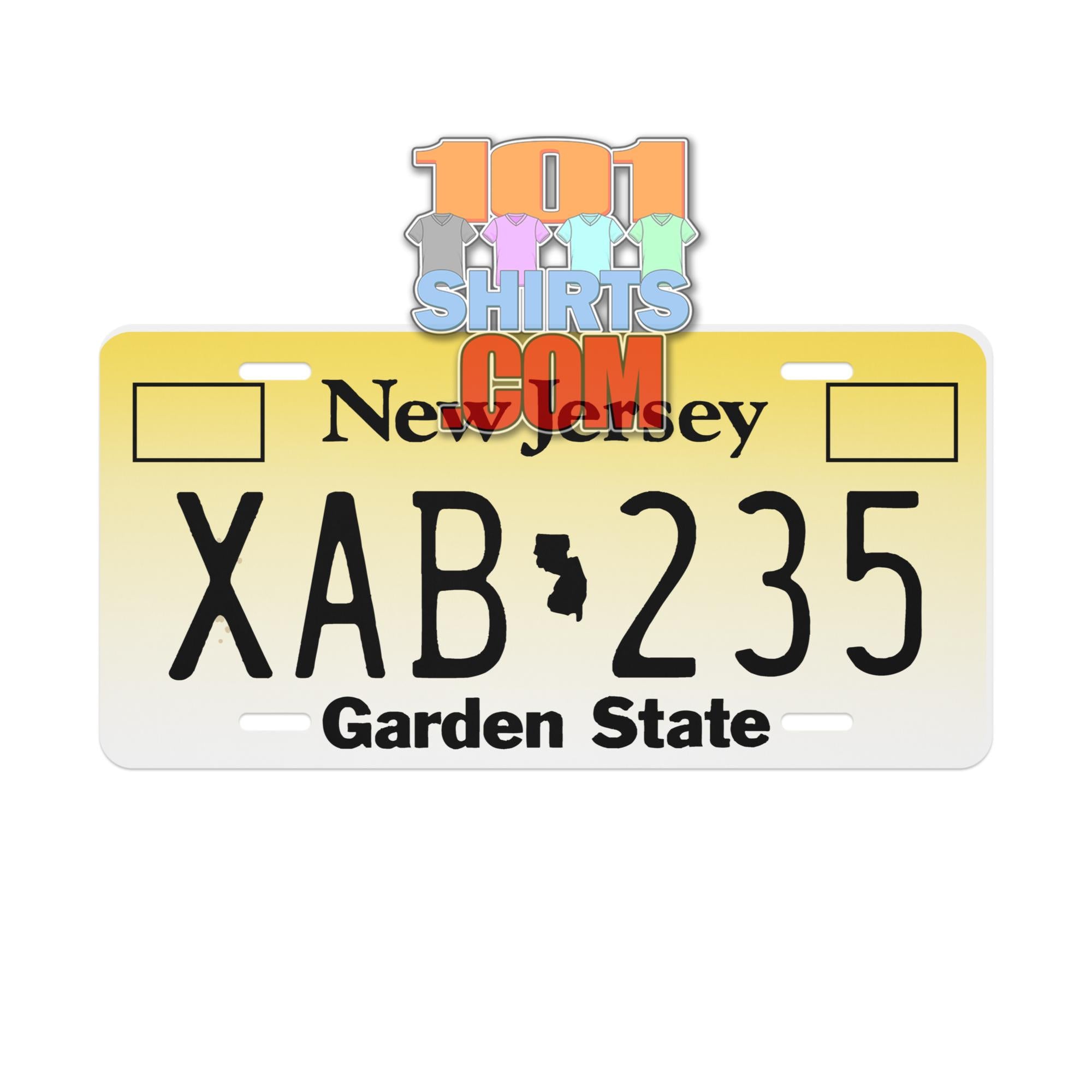 John Wick Movie XAB 235 Ford Mustang New Jersey Garden State Licence p ...